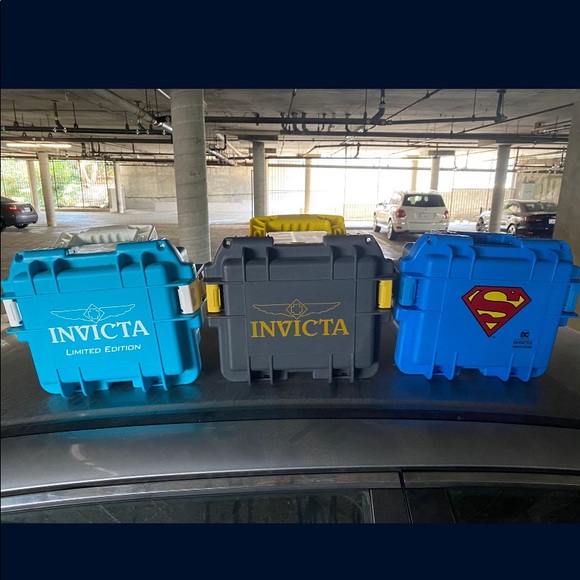 Invicta | Accessories | 7 Invicta Watch Cases Superman Is Sold | Poshmark